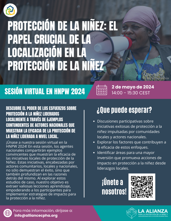 HNPW 2024 | Protección de la Niñez: El papel crucial de la localización en la Protección de la ...